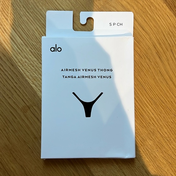 ALO Yoga | Intimates & Sleepwear | Alo Airmesh Venus Thong Small | Poshmark